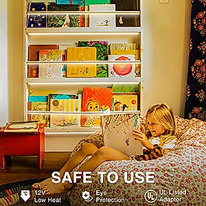 Onforu Warm White LED Strip Lights, 49.2ft 3000K White Dimmable Strip Lighting, 2835 LEDs Tape Light, 15m 12V Adhesive Rope Christmas Light, Flexible Ribbon Light for Kitchen Cabinet Bedroom Wardrobe