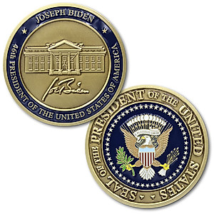 Joeseph Biden POTUS 46th President of The United States of America Challenge Coin