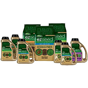Scotts EZ Patch Lawn Repair For St. Augustine Lawns - 3.75 lb., Ready-to-use Mulch, and Fertilizer Lawn Repair, Repairs St. Augustinegrass, Does Not Contain Grass Seeds, Covers up to 85 sq. ft.