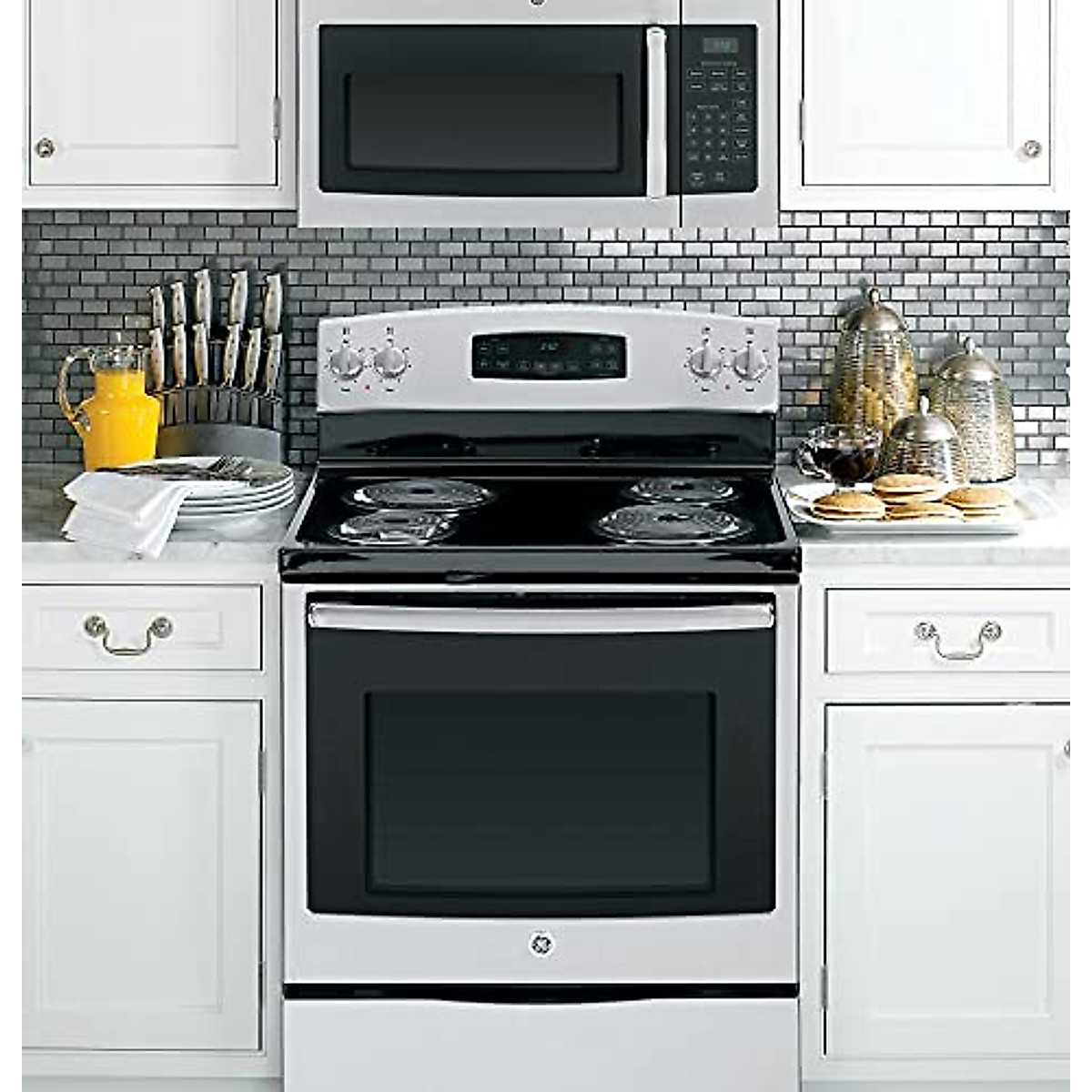 GE JVM3160RFSS 30" Over-the-Range Microwave Oven in Stainless Steel