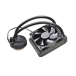 EVGA CLC 120mm All-In-One CPU Liquid Cooler, 1x 120mm Fan, Intel, 5 YR Warranty, 400-HY-CL11-V1