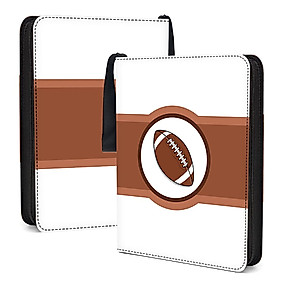 Jaragar 900 Pockets Football Card Binder for Trading Cards, Card Collector Album Holder with 50 Premium 9-Pocket Pages for Card Collection Storage