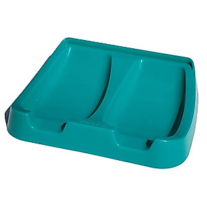 Tupperware Gadget Double Spoon Rest in Turquoise