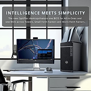 Dell OptiPlex 7080 Gaming Desktop Mini Tower, Intel Core i7-10700 Processor, 32GB RAM, 1TB PCIe SSD, Intel UHD Graphics, Windows 11 Pro, Black