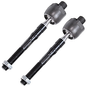 Detroit Axle - Front 4pc Tie Rods for Ford Fusion Lincoln MKZ Zephyr Mercury Milan, 4 Outer & Inner Tie Rod Ends Replacement