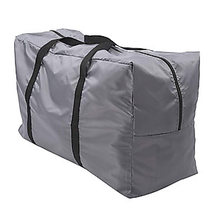 Large Hanging Organizer,Delaman Portable Organizer Foldable Travel Handbag Kayak Furniture Storage Carry Bag,Accessories(Black)