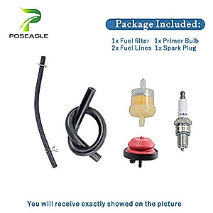 POSEAGLE 951-11193A Carburetor Replaces 951-11193, 951-11193A, 951-14024A, 751-11193, 751-11193A for Troy-Bilt 478-SU 478-SUA 478-SUB Snowblower Engines
