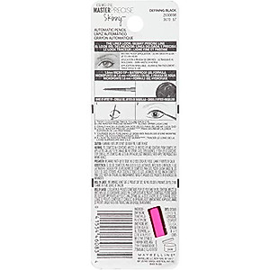 Maybelline Master Precise Skinny Gel Eyeliner Pencil, Defining Black, 1 Count