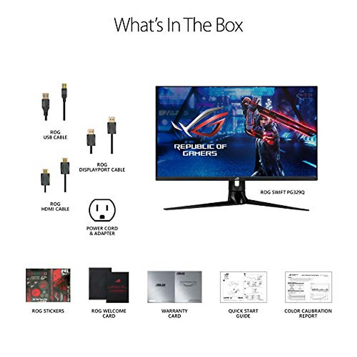 ASUS ROG Swift PG329Q 32 inches Gaming Monitor (Renewed)