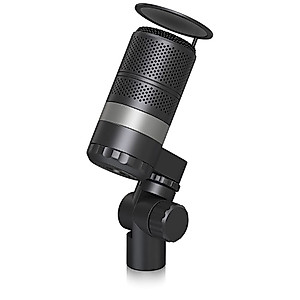 TC-Helicon GoXLR MIC Dynamic Broadcast Microphone with Integrated Pop Filter, Black