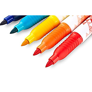 Crayola Dual Chisel Tip & Brush Markers, Art Markers, Gifts for Teens, 12ct