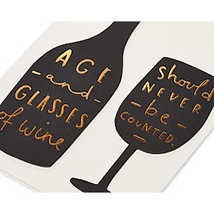 Papyrus Funny Birthday Card (Toast To You)