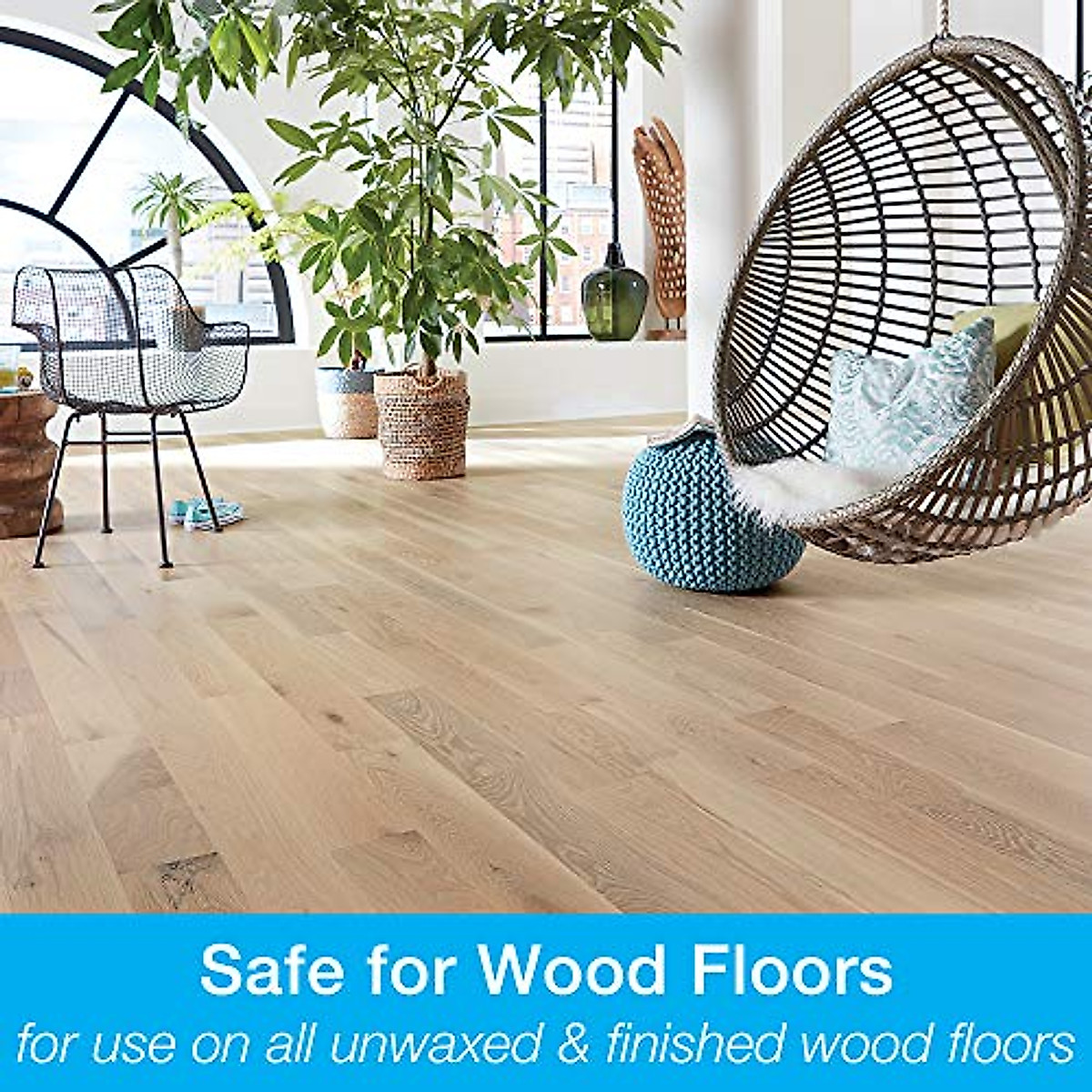 Bona PowerPlus Hardwood Floor Deep Cleaner Refill, Oxygenated Formula, 128 Fl Oz