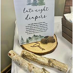 Set of (10) 7-8 inch wood slices for wedding centerpieces! Woodland baby shower decor, rustic baby shower decor, woodland decorations, rustic wedding decorations!