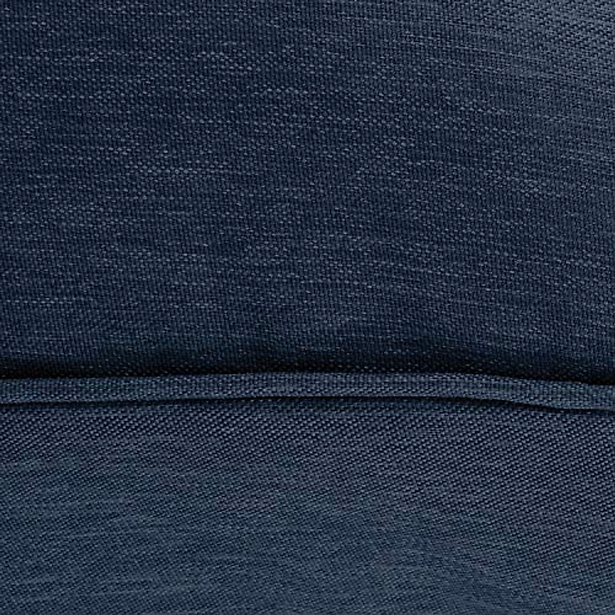 Classic Accessories Montlake FadeSafe Water-Resistant 41 x 18 x 3 Inch Outdoor Bench/Settee Contoured Back Cushion, Patio Furniture Swing Cushion, Heather Indigo Blue, Patio Loveseat Cushion