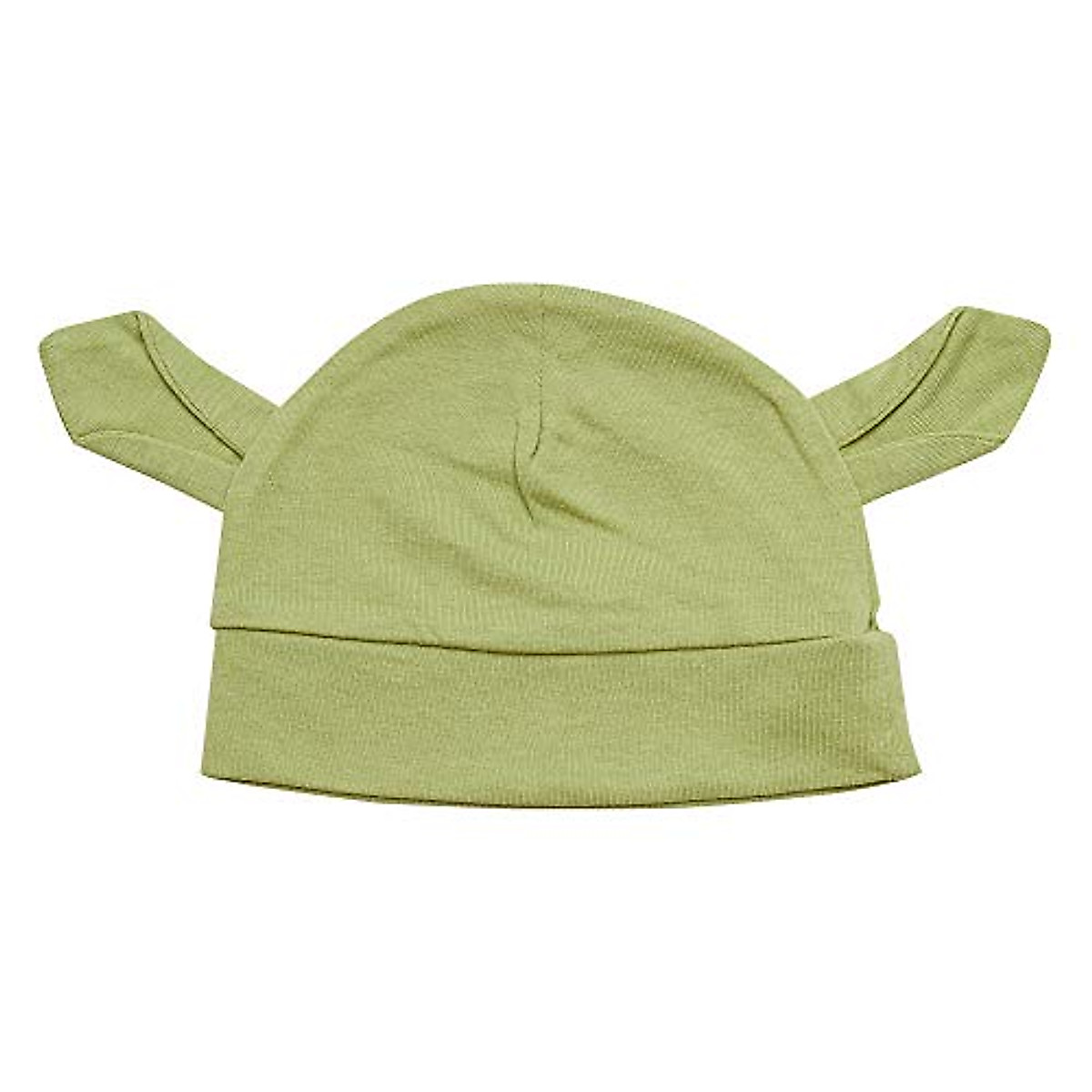 Star Wars The Mandalorian Baby Boys Clothing Set with Bodysuit, Pants and Hat - Baby Yoda Baby Clothes (Grey/Black/Green, 0-3M)