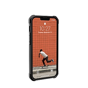 URBAN ARMOR GEAR UAG Designed for iPhone 13 Pro Case Kevlar Black Feather-Light Heavy Duty Shockproof Slim Rugged Metropolis LT. Protective Cover, [6.1 inch Screen]