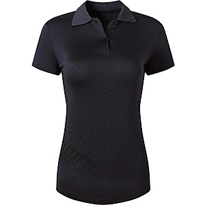 jeansian Women's 3 Packs Sport Quick Dry Polo T-Shirt SWT251 PackE L