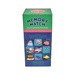 Floss and Rock 44P6447 Deep Sea Memory Match Game