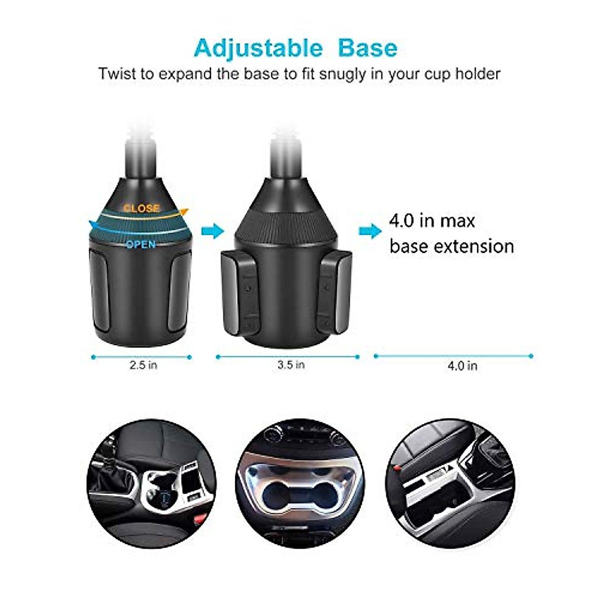 Boss Snow Plow Handheld Control Cup Holder Single Mount Kit - Aftermarket