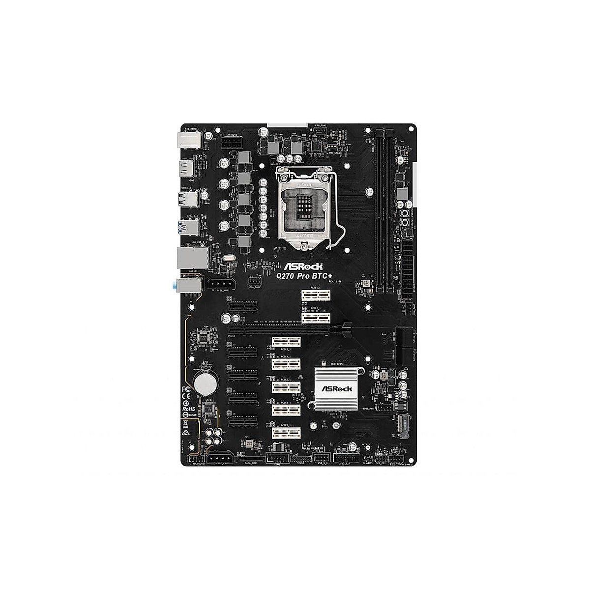 Asrock Q270 PRO BTC+ Mining Board Intel 1151 ATX DDR4 Motherboard