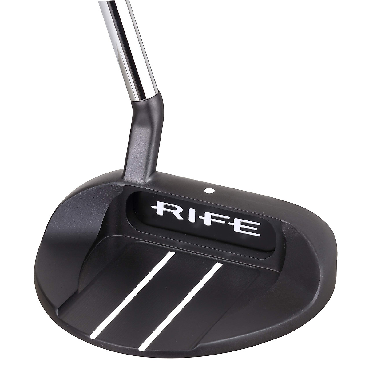 Rife Golf Roll Groove Technology Series Right Handed RG4 Full Mallet Putter Precision Milled Face Edge & Cavity Ensures an Ideal Weight Distribution & Balance Perfect for Lining Up Your Putts (37")