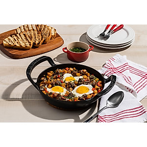Le Creuset Alpine Outdoor Collection Enameled Cast Iron Skillet, 10"