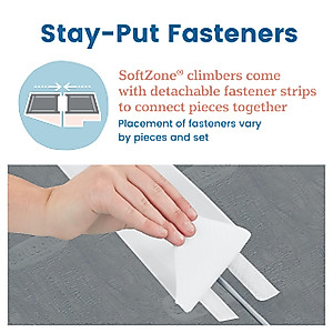 ECR4Kids SoftZone Junior Little Me Corner Climber, Beginner Playset, Contemporary, 4-Piece