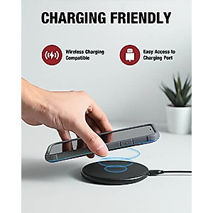 RAPTIC Shield for iPhone 13 Pro Max Case, Shockproof Protective Clear Case, Military 10ft Drop Tested, Durable Aluminum Frame, Anti-Yellowing Technology Case for iPhone 13 Pro Max, Iridescent