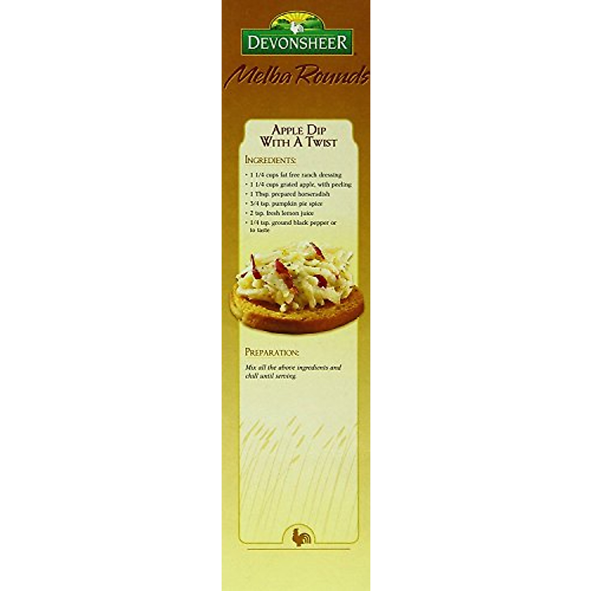 Devonsheer Melba Rounds, Sesame, 5.25 Ounce (Pack of 12)