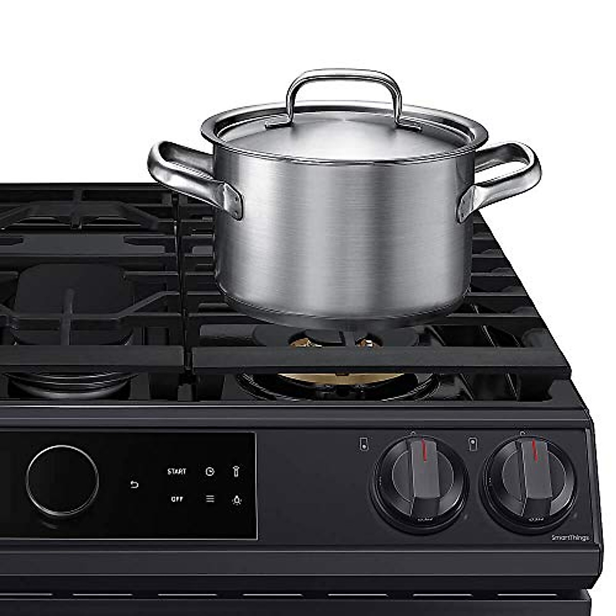 6.0 cu ft. Smart Slide-in Gas Range with Smart Dial & Air Fry in Stainless Steel