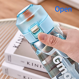 nezababy Water Bottle with Flavor Pods,Fruit Fragrance Water Bottle,Scent Water Cup,Sports Water Cup Suitable for Outdoor Sports (Black(650ML)+6Pcs)