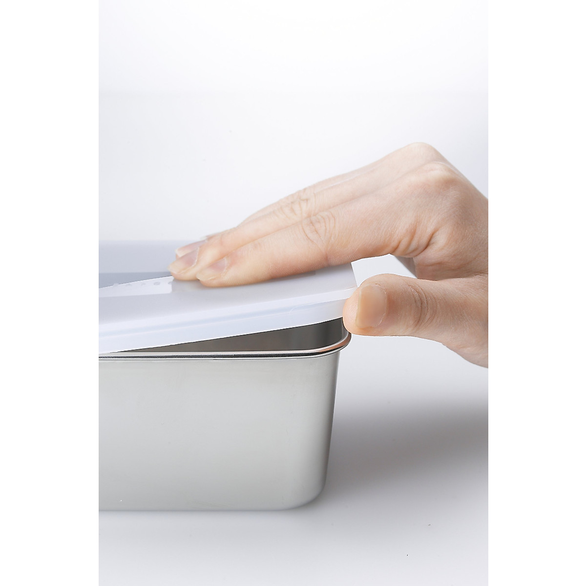 Yoshikawa EAtCO YOUKI Food Container, Silver