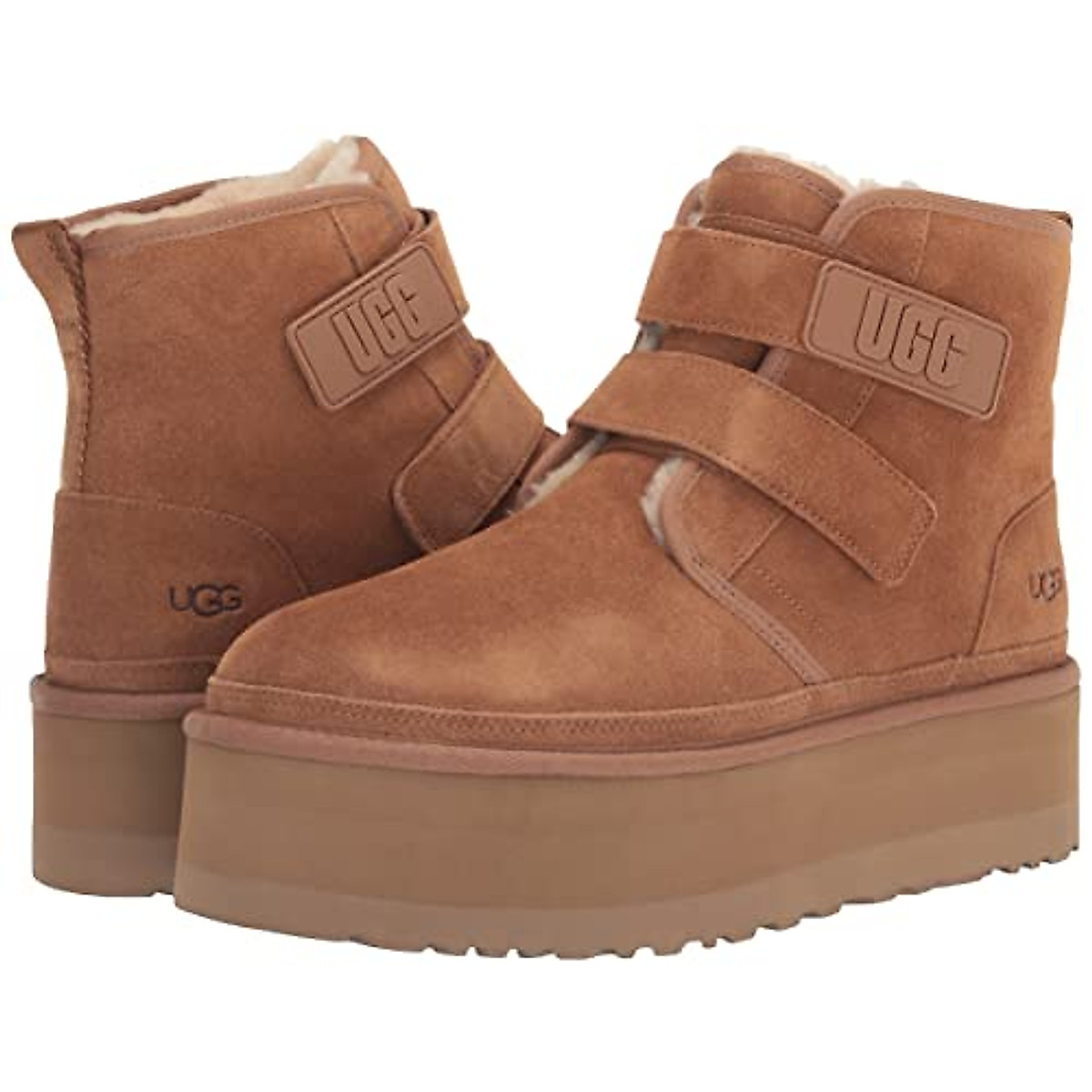 UGG Women's Neumel Platform Fashion Boot, Chestnut, 10