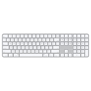 Apple Magic Keyboard with Touch ID and Numeric Keypad (for Mac Computers with Apple Silicon) - US English - Silver (Renewed)