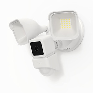 Wyze Cam Floodlight with 2600 Lumen LEDs, Wired 1080p HD IP65 Outdoor Smart Security Camera, Color Night Vision, 270-Degree Motion Detection, 90dB Siren with Wyze Cam Plus 3 Month Subscription
