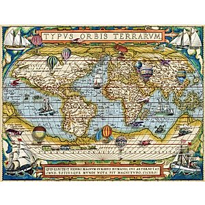 Ravensburger Around The World Jigsaw Puzzle | 2000 Unique Pieces | Softclick Technology Engaging & Educational | FSC-Certified Wood