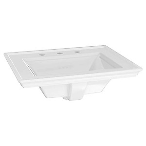 American Standard 1203008.020 Town Square S Countertop Sink, 8-inch Centers, White