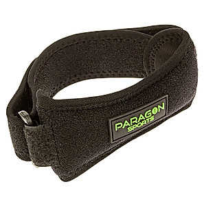 Paragon Sports Patella Knee Strap for Running, Fitness, Stairs Climbing/Adjustable Patellar Tendon Support Band for Basketball, Athletics Pain Relief Brace for Jumper's Knee and Chondromalacia