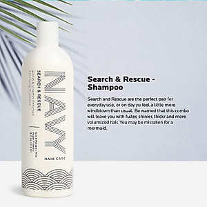 NAVY Search and Rescue Shampoo - Paraben-Free Biotin and Hair Vitamin Enriched Fortifying Hair Shampoo - 16 fl oz