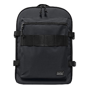 Rangeland Travel Backpack 21L Minimalist Casual Small Carry-on Daypack 15-inch Laptop Notebook, Overnight Weekender Dark Yellow Mustard
