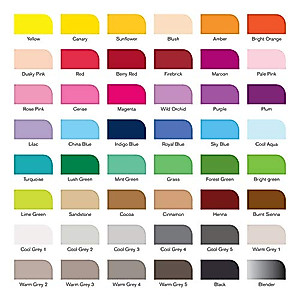 Winsor & Newton ProMarker Brush Set, 48 Count, Essential Collection