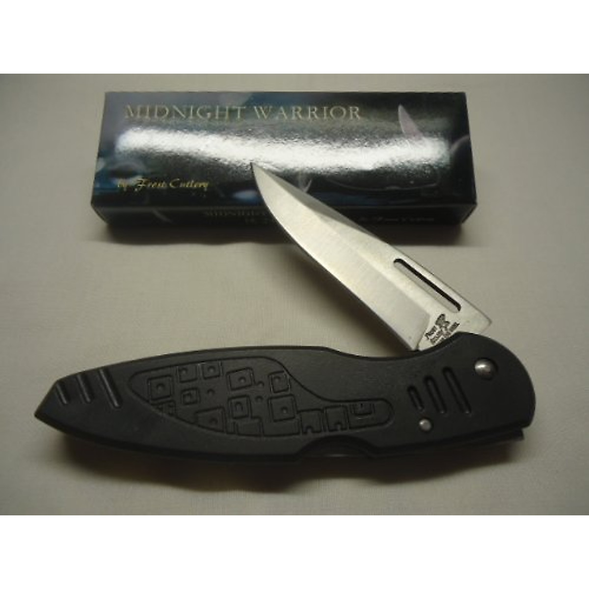 Midnight Warrior Frost 4 1/2 Lockback Knife