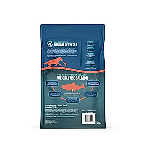 Alaskan Gold SUPER3+ (Salmon+Freeze Dried Raw Salmon+Salmon Fish Oil) Dry Dog Food | Puppy & Adult | High-Protein | Grain-Free | Allergy & Digestive Support| All-Natural | 3-lbs