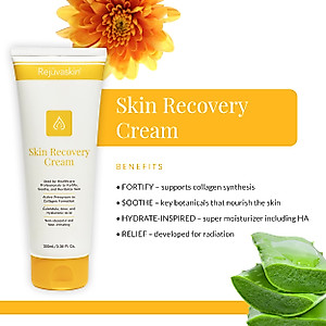 Rejuvaskin Skin Recovery Cream with Aloe Vera, Cooling Moisturizing Cream for Dry, Itchy & Sensitive Skin, 100 ml