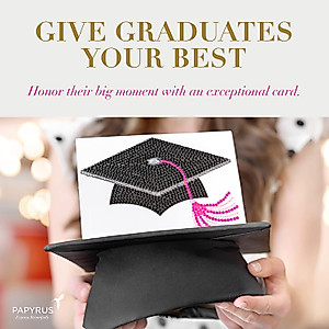 Papyrus Graduation Card with Quote (Here's To You)