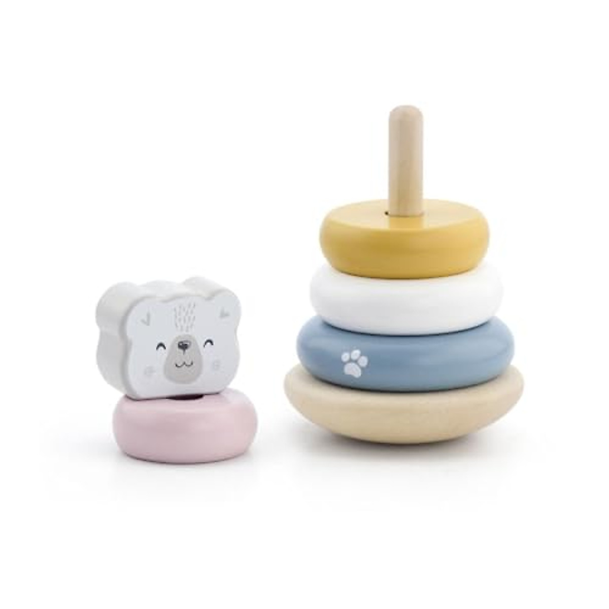 The Original Toy Company PolarB Wood Toy - Polar Bear Stacker