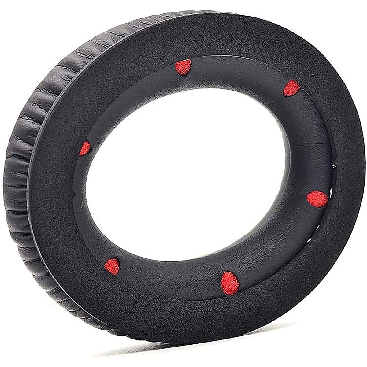 Cloud Revolver Ear Pads, Replacement Ear Cushion Earpads Cups Muffs Protein Leather Foam Pillow Cover Repair Parts for Kingston HyperX Cloud Revolver/Revolver S Gaming Headsets - Black