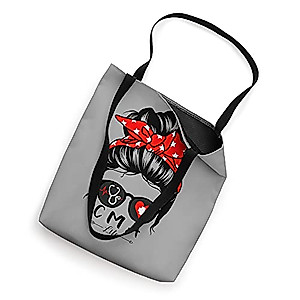 CMA Life Messy Bun Hair Funny Certified Medical Assistant Tote Bag