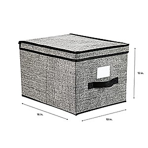 Simplify Large Storage Box in Black